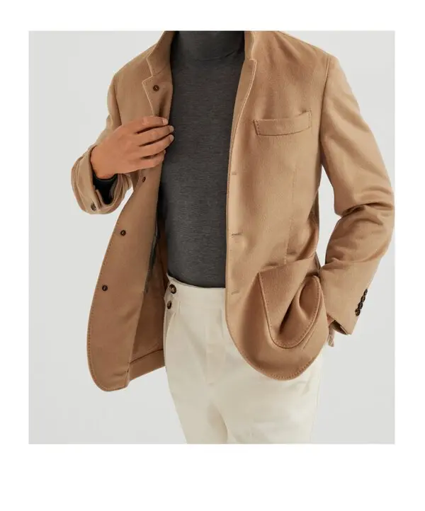 Brunello Cucinelli Long-sleeved Suit Jacket