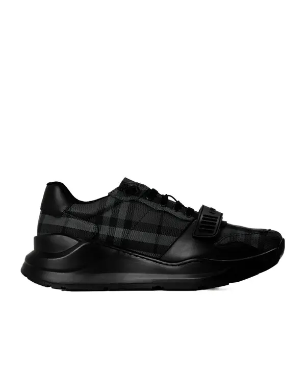 Burberry Classic Check Pattern Lace-up Sneakers