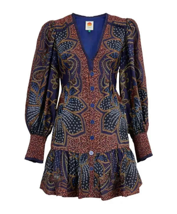 Farm Rio V-neck Dress