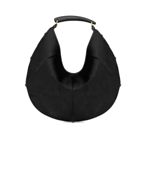 Saint Laurent Mombasa Large In Pony Hair Leather