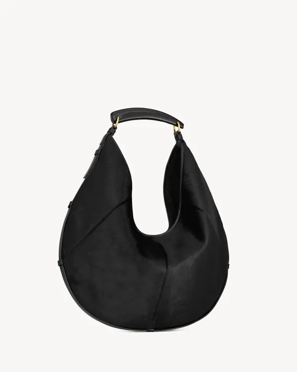 Saint Laurent Mombasa Large In Pony Hair Leather