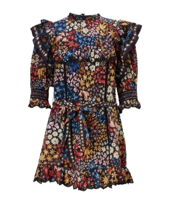 Farm Rio Patterned Dress