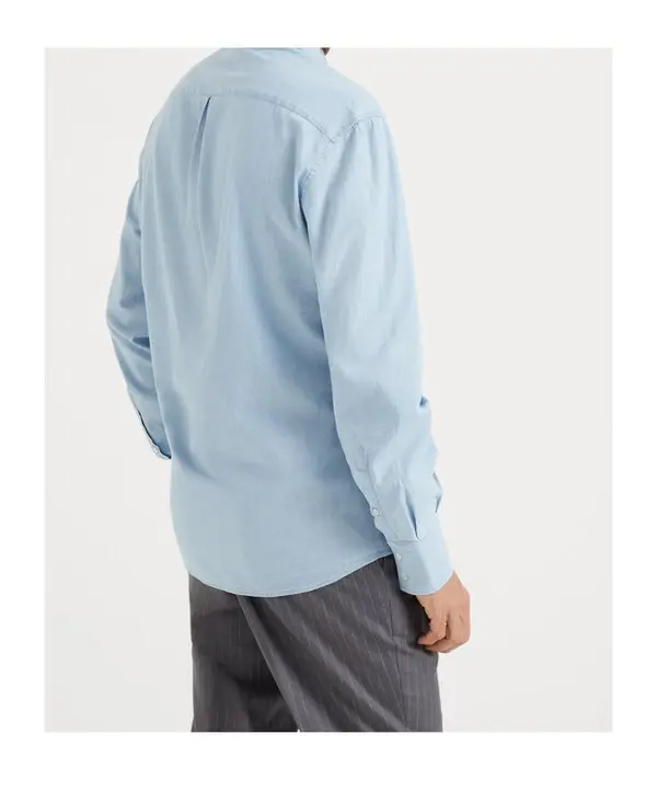 Brunello Cucinelli Spread-collar Shirt