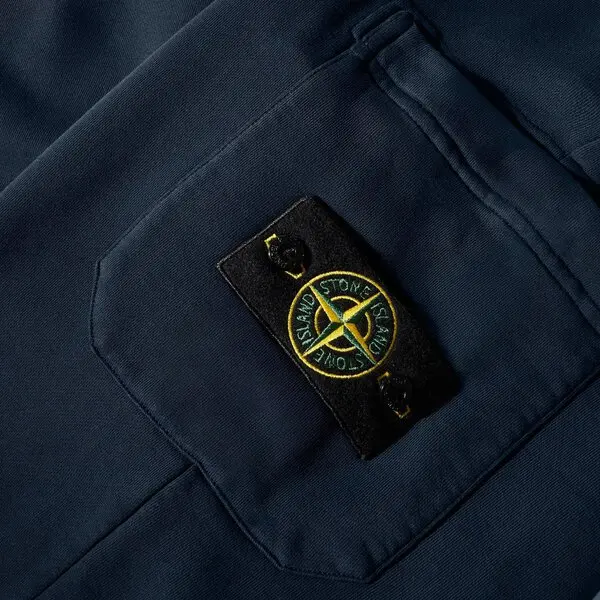 Stone Island Solid Color Casual Trousers