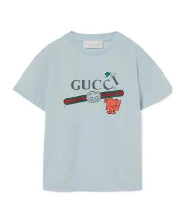 Gucci Baby Cotton T-shirt With Graphic Print