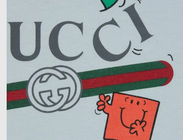 Gucci Baby Cotton T-shirt With Graphic Print
