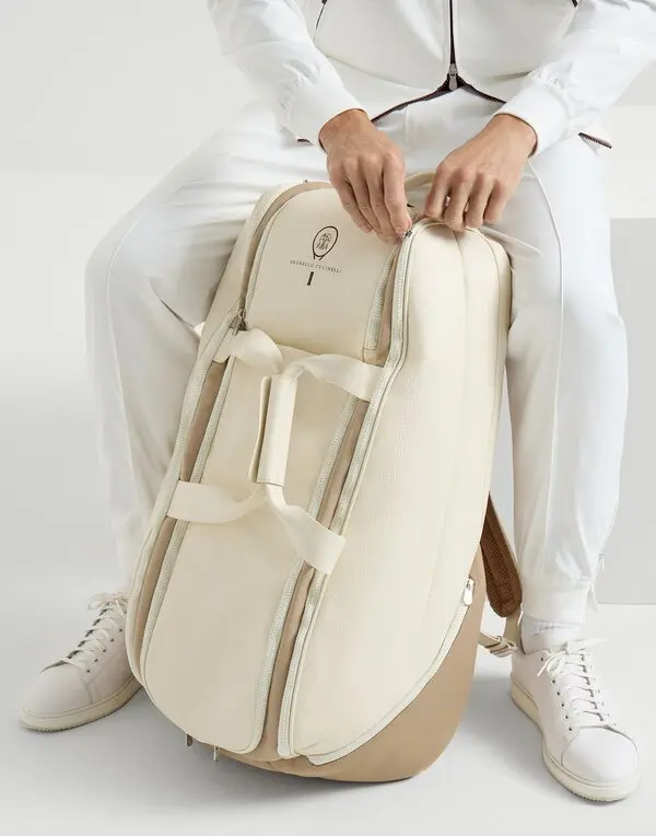 Brunello Cucinelli Zipper Tennis Bag - Panama