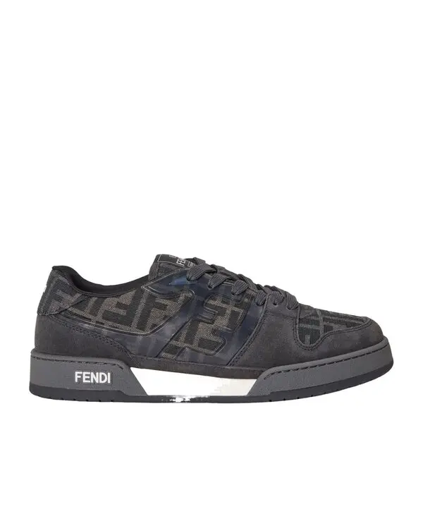 Fendi Classic Low-top Sneakers With Ff Monogram