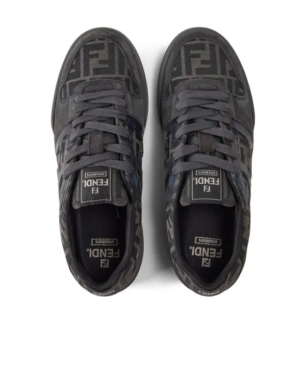 Fendi Classic Low-top Sneakers With Ff Monogram