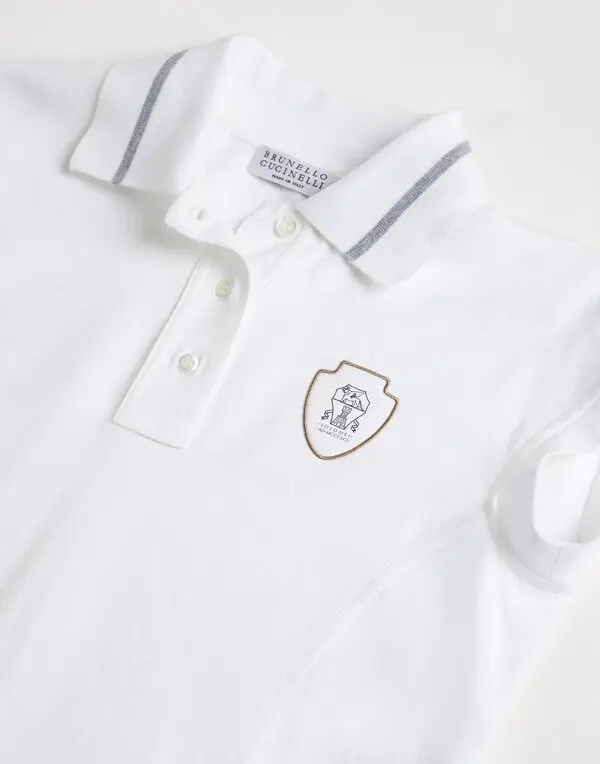 Brunello Cucinelli Logo Detail Polo Shirt
