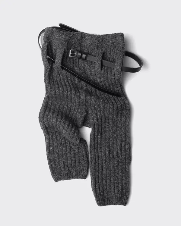 Prada Wool And Cashmere Short Leggings