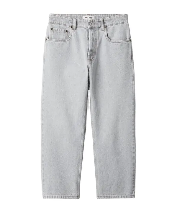 Miu Miu Five-pocket Denim Jeans