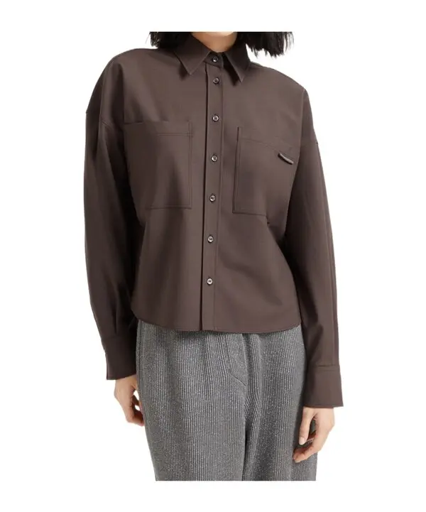 Brunello Cucinelli Embellished Button-up Shirt