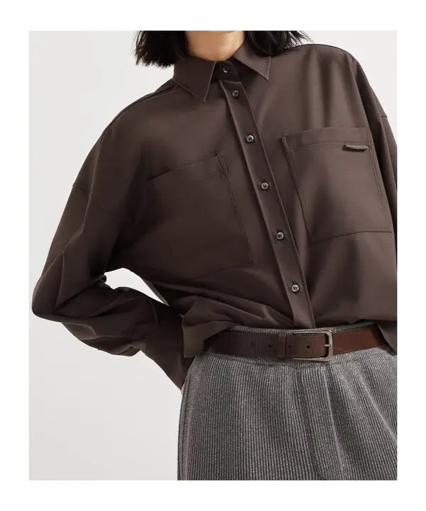 Brunello Cucinelli Embellished Button-up Shirt
