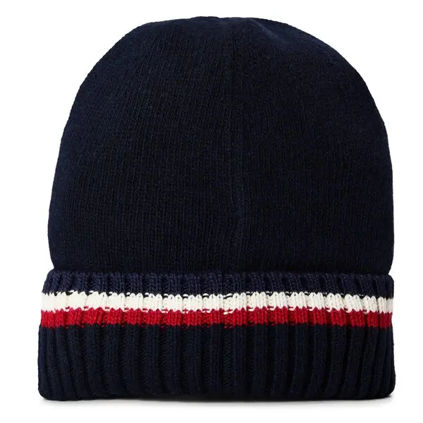 Moncler Simple Striped Hat