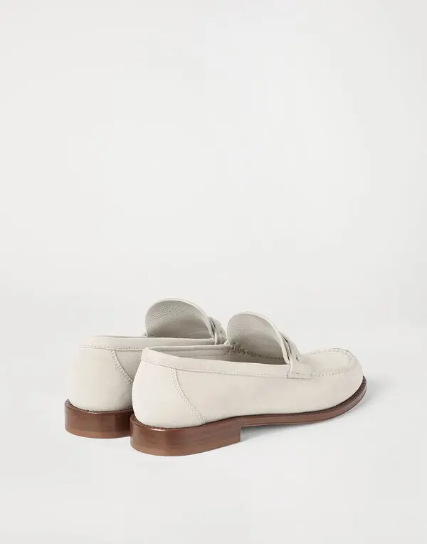 Brunello Cucinelli Suede Detail Loafers