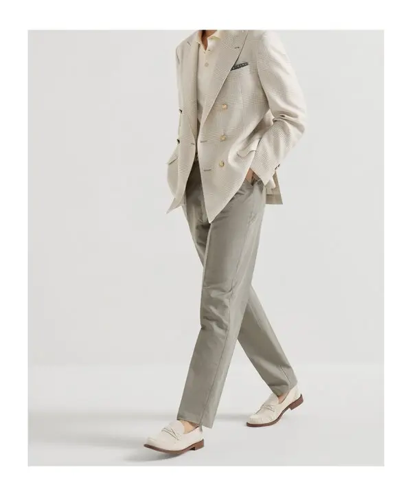 Brunello Cucinelli Suede Detail Loafers