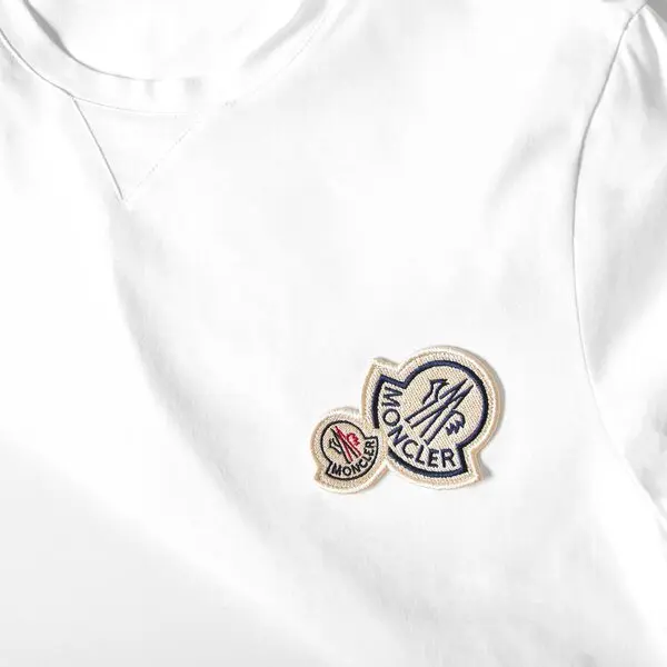 Moncler Solid Color T-shirt