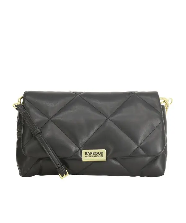 Barbour Solid Color Shoulder Bag