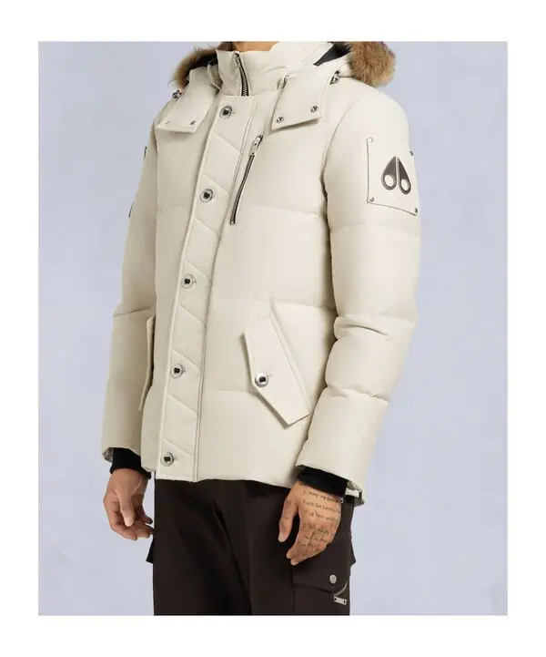 Moose Knuckles Removable-hood Quilted Coat
