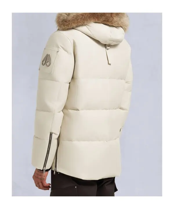 Moose Knuckles Removable-hood Quilted Coat