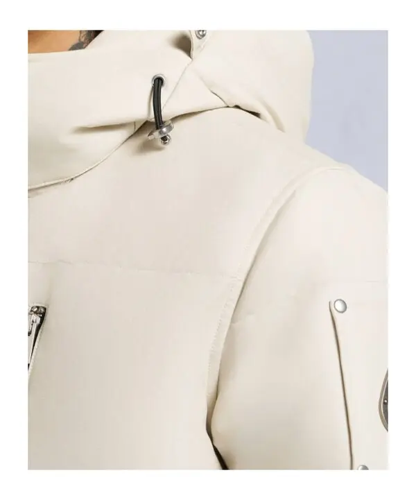Moose Knuckles Removable-hood Quilted Coat