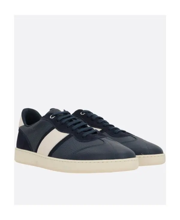 FERRAGAMO Achille Low-top Leather Sneakers