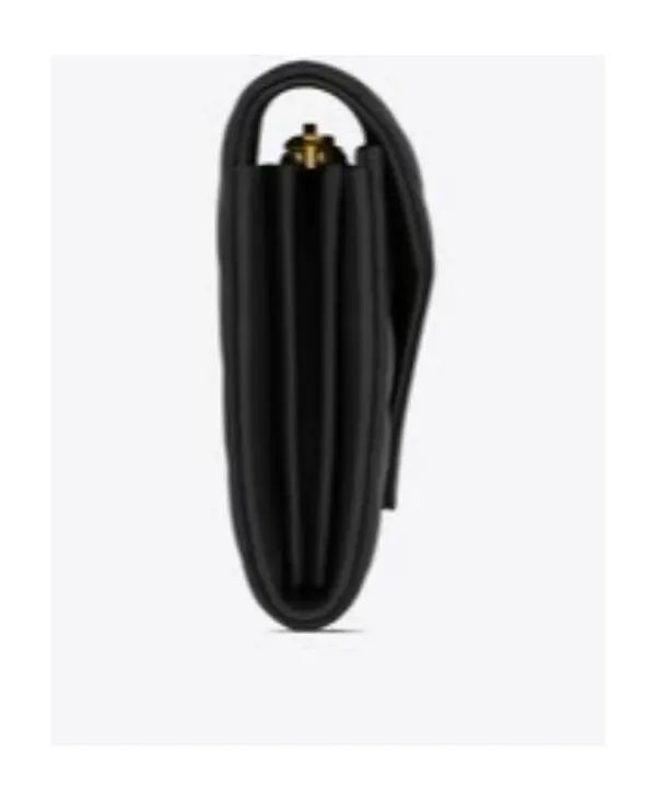 Saint Laurent Cassandre Matelassé Large Flap Wallet In Lambskin