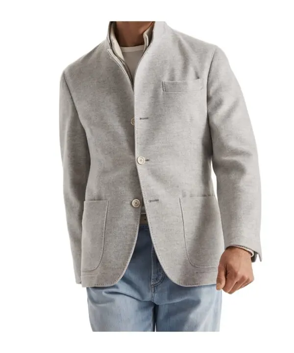 Brunello Cucinelli Long Sleeve Casual Jacket