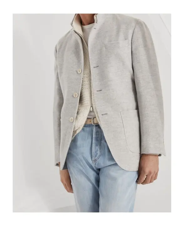 Brunello Cucinelli Long Sleeve Casual Jacket