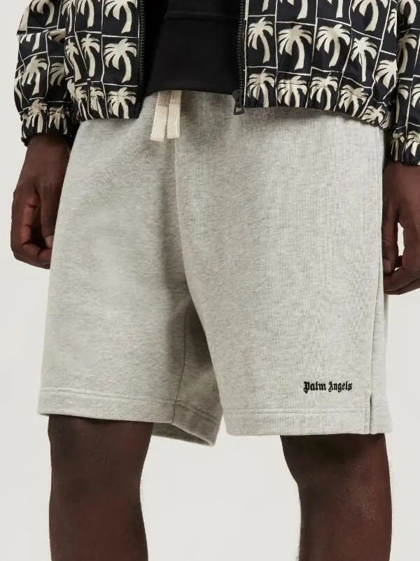 Palm Angels Embroidered-logo Track Shorts