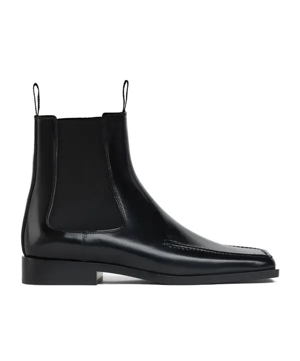 Alaïa Square-toed Ankle Boots
