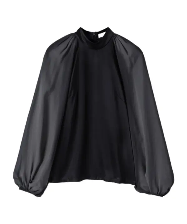 JOSEPH Cave Double Satin Blouse