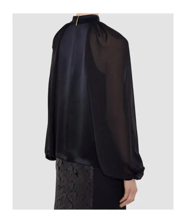 JOSEPH Cave Double Satin Blouse
