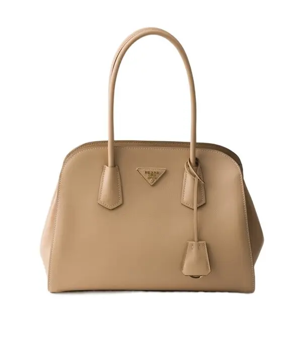 Prada Medium Leather Tote Bag