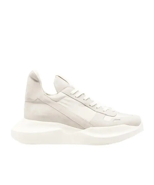 Rick Owens Lace-up Chunky Sole Sneakers