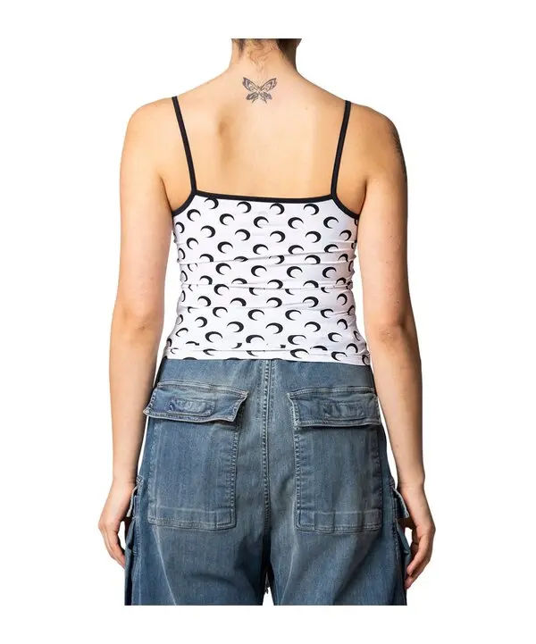 MARINE SERRE Moon Print Knit Camisole