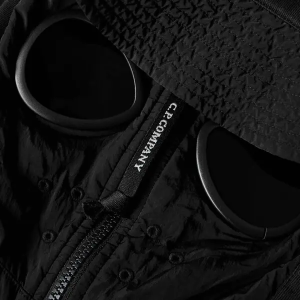 C.P. COMPANY Full-zip Hooded Fleece Sweat Jacket