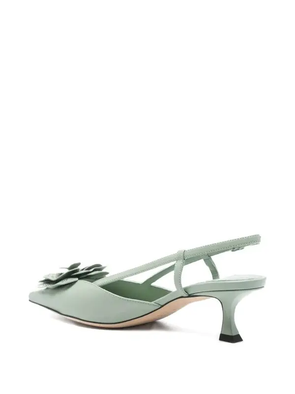 JIMMY CHOO Mimmi 50 Pointed Toe Slingback Sandals