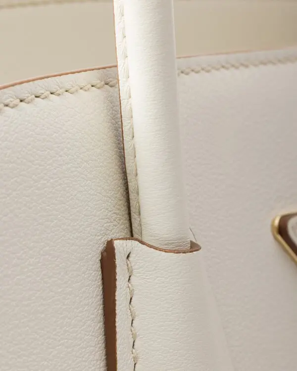 Prada Medium Leather Tote Bag