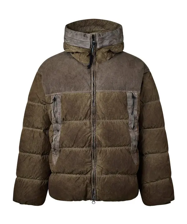 C.P. COMPANY Quilted Hooded Puffer Jacket
