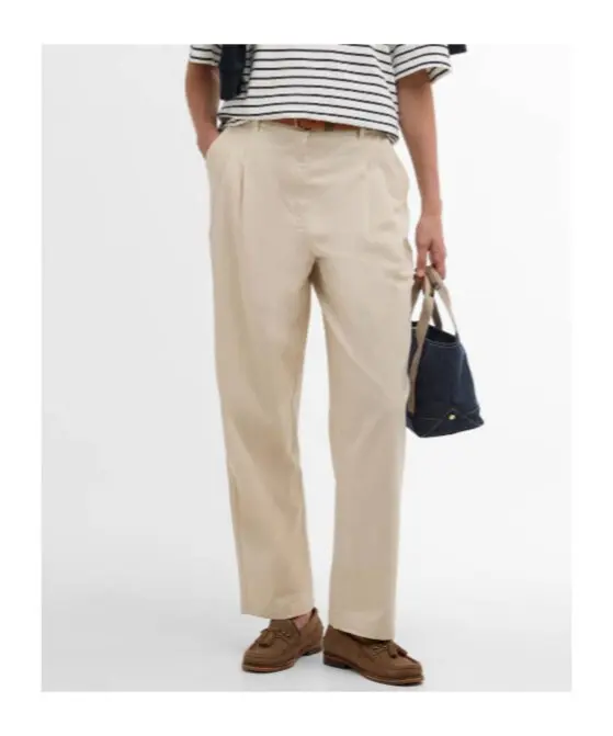Barbour Fern Tapered Cotton Twill Trousers