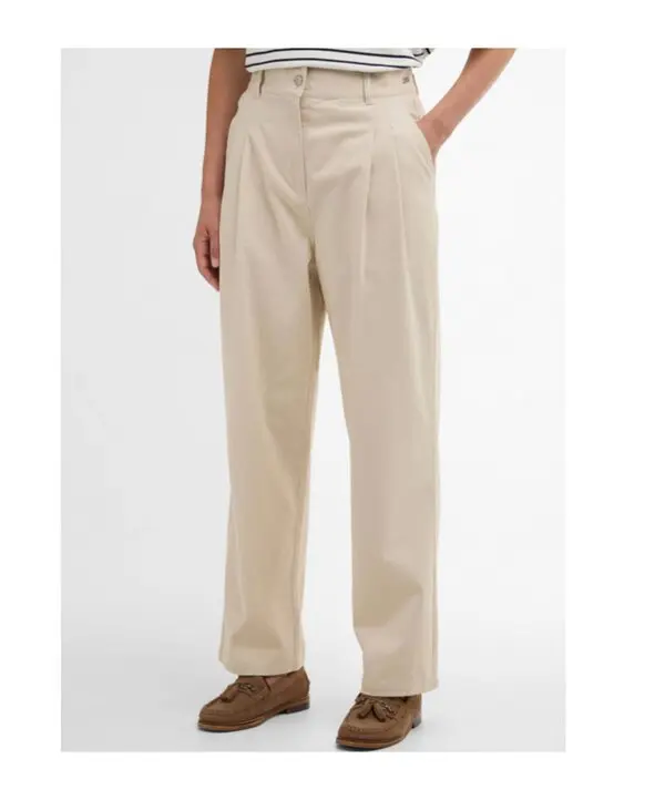 Barbour Fern Tapered Cotton Twill Trousers