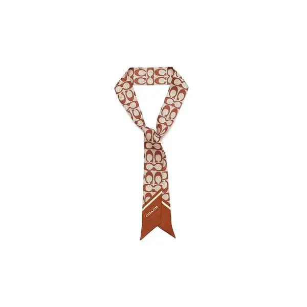 COACH Printed Silk Scarf
