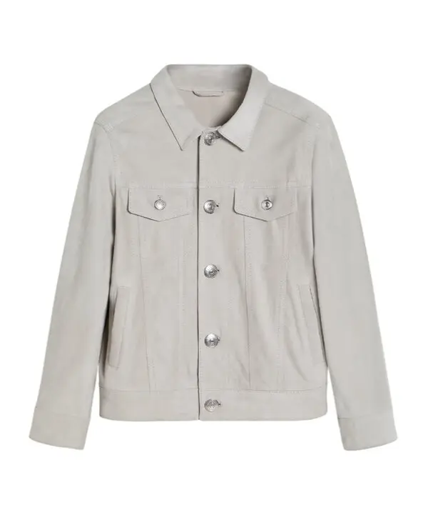 Brunello Cucinelli Four-pocket Leather Jacket