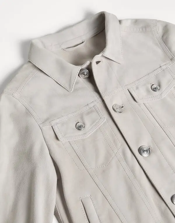 Brunello Cucinelli Four-pocket Leather Jacket