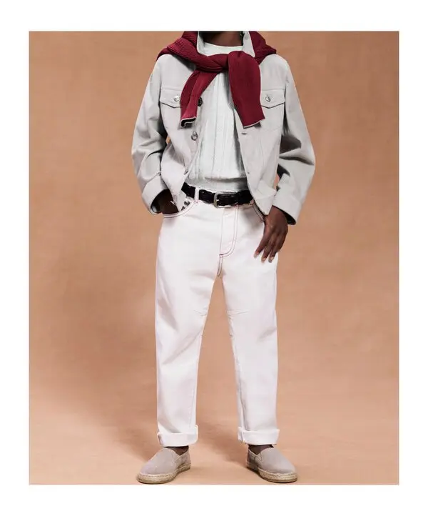 Brunello Cucinelli Four-pocket Leather Jacket