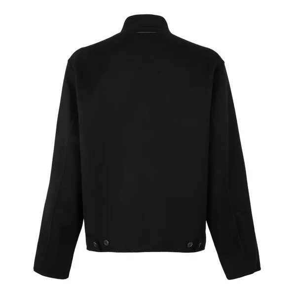 MAISON MARGIELA Zip Up Wool Jacket