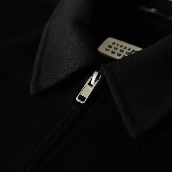 MAISON MARGIELA Zip Up Wool Jacket