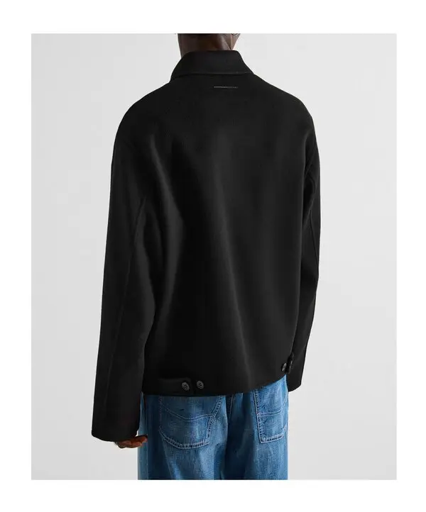 MAISON MARGIELA Zip Up Wool Jacket